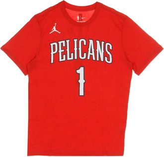 Nike Zion Williamson Statement T-Shirt - - Sport - Herren - Rot - XL