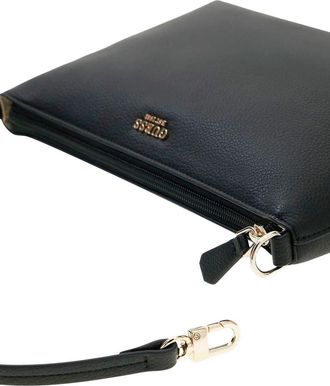 Guess Womens Tote Bag Black Polyurethane - Tote-Bags
