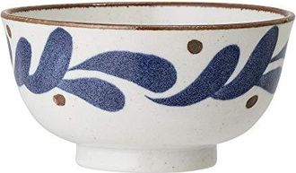 Bloomingville Blomingville Camellia Schale aus Porzellan in der Farbe Braun, 8,5x16,5 cm, 1L, 82050105