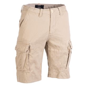Mil-Tec US Vintage Shorts Herren Prewash - Baumwolle Cargoshorts im Used-Look f&uuml;r Alltag & Outdoor - Taschen am Bein & Bund - Als Kurze Arbeitshose, Freizeith