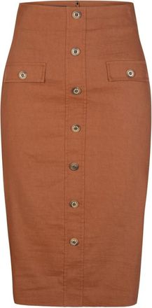 Pinko 1G160C7435 Bleistiftrock - - Skirts - Damen - Braun - 2XS