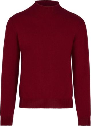 Bomboogie Homme, Pulls, Rouge, Taille: L Pull &agrave; col roul&eacute;