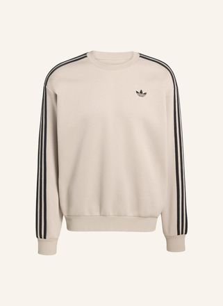 adidas Originals Adidas Originals Adicolor 3-Streifen Oversized Crewneck beige