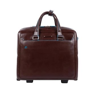 Piquadro Cartable trolley dordinateur 15-6 - Homme - Sacs - Brun - Taille: ONE Size