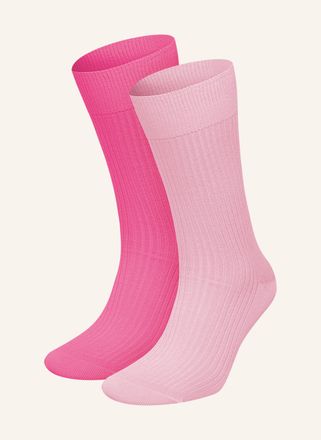 DillySocks Dillysocks 2er-Pack Socken Premium Ribbed Collection pink