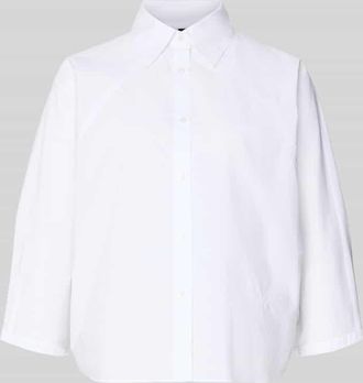 Boss Orange by Hugo Boss Oversized Hemdbluse aus reiner Baumwolle Modell BELENTA