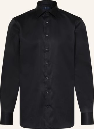 Olymp Olymp Signature Hemd Tailored Fit schwarz