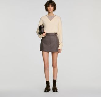 Sandro Skort aus Wolle
