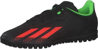 adidas Adidas Unisex Kinder X SPEEDPORTAL.4 Football Boots Turf, Core Black/Solar Red/Solar Green, 38 2/3 EU