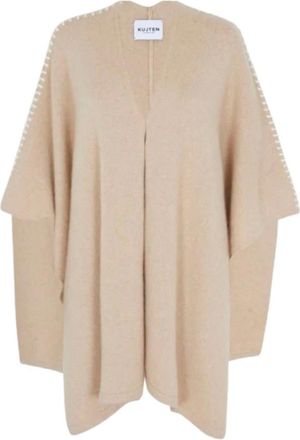 Kujten Kujten, Damen, Jacken, Beige, ONE SIZEGröße