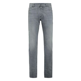 Billionaire Boys Club Homme, Jeans, Gris, Taille: W30 Jeans Straight Cut Crest