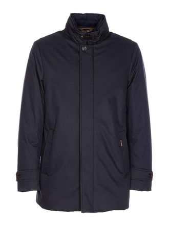 Moorer Blouson Rembourr&eacute; - Bleu Fonc&eacute;