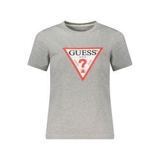 Guess Grigio Baumwolle Damen T-Shirt