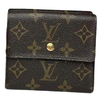Louis Vuitton Pre-owned Leder Portemonnaie - - Pre-owned - Damen - Braun - ONE SIZE