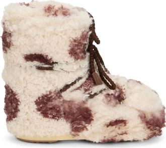 Moon Boot Femme, Chaussures, Multicolore, Taille: 39 EU Icon Low Curly Bottes