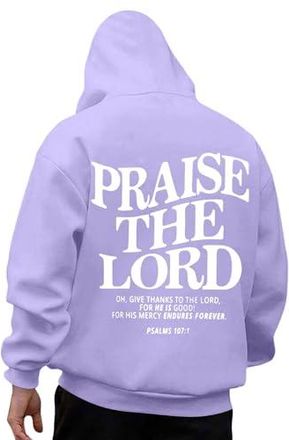 Generic Sweat a Capuche Homme Hooded Sweatshirt Sweatshirt &agrave; Capuche Homme Longue Manche Pullover D&eacute;contract&eacute; avec Design Imprim&eacute; pour Un Port Quotidien Confo