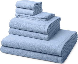 ROSS 8 teiliges Frottier-Set - Vita (2 X Wasch- 2 X G&auml;ste- 2 X Dusch- 2 X Handtuch im Set) - 520 g/m2 - Baumwolle - Walkfrottee - saugstark - weich und fla