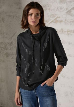 Cecil Langarmbluse aus softer Viskose