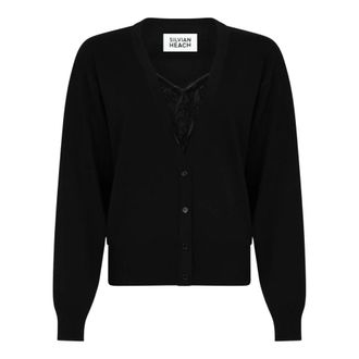Silvian Heach Cardigan - - Knitwear - Damen - Schwarzk - XS
