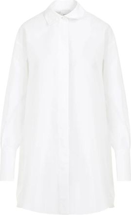 Patou Femme, Blouses et Chemises, Blanc, Taille: 36 FR Mini Robe Chemise
