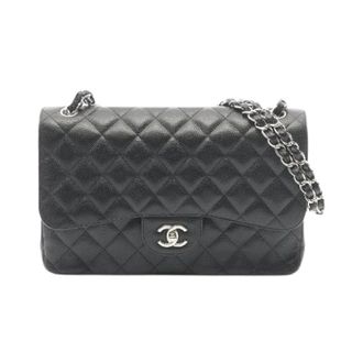 Chanel Pre-owned Classic Caviar Skin Shoulder Bag - - Pre-owned - Damen - Schwarzk - ONE SIZE