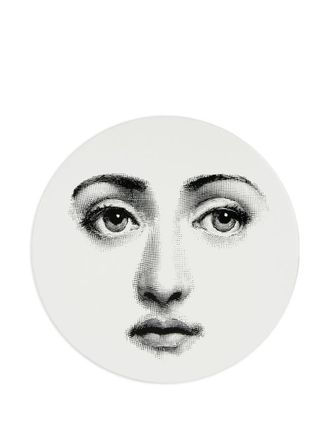 Fornasetti Couchtisch mit Gesicht-Print - Weiß