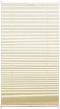 Gardinia Plissee mit Thermo-Rückseite zum Klemmen, Höchste Lichtreflektion, Energiesparend, Alle Montage-Teile inklusive, EASYFIX Thermo-Plissee verspannt mit 