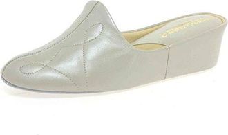 Charles Clinkard Chausson De Cuir Dulcie Relax Féminin 5 Vanilla