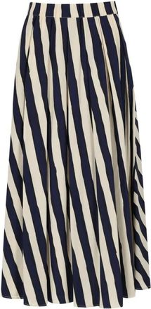 Max Mara Femme, Jupes, Bleu, Taille: 34 FR Striped Skirt