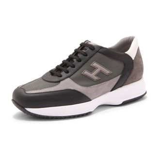 Hogan Homme, Chaussures, Noir, Taille: 40 EU H Flock MI2