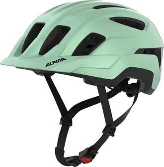 Alpina Paranus - Leichter Fahrradhelm, Starke Sto&szlig;d&auml;mpfung durch Hi-EPS, gro&szlig;e Bel&uuml;ftung, integriertes Insektennetz, anpassbare Passform, Pastel Green matt, 