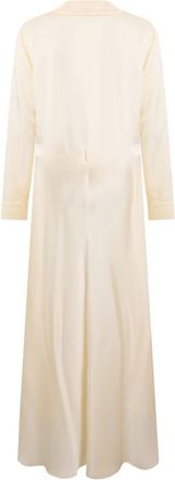 Philosophy di Lorenzo Serafini Femme, Robes, Beige, Taille: 36 FR Robe Longue