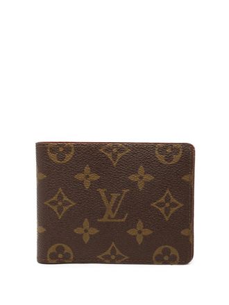 Louis Vuitton 1990 Monogram Multiple Wallet small wallets - Braun