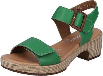Remonte Femme D0N52 Sandale à Talon, Applegreen / 52, 40 EU