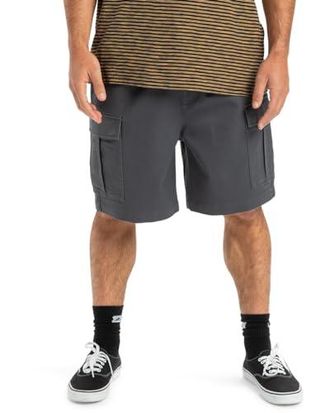 Quiksilver Homme Taxer Cargo WS Shorts, Iron Gate, M EU