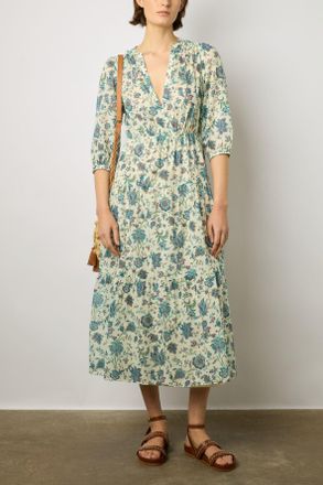 Gerard Darel Robe longue cintr&eacute;e - ELYSEE - Ecru