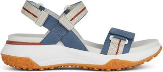 Geox Damen D SORAPIS + Grip B Sport Sandal, AVIO/Off White, 37 EU