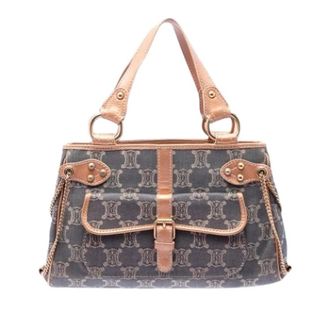Celine Sac &agrave; main en jean Pre-owned - Femme - Pre-owned - Bleu - Taille: ONE Size