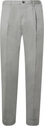 Incotex Homme, Pantalons, Gris, Taille: 3XL Pantalon &agrave; Boutons