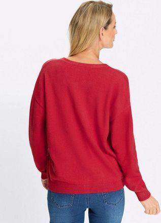 Heine Strickjacke Strickjacke Langarm Feinstrick