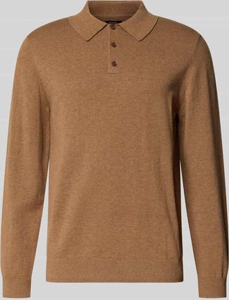 Mc Neal Regular Fit Strickpullover aus Baumwoll-Mix mit Kaschmir-Anteil