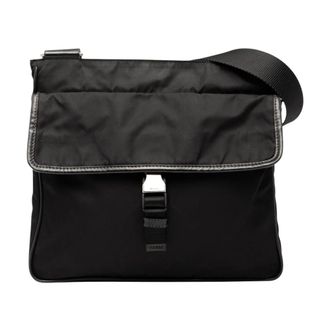 Prada Pre-owned Flap Messenger Bag - - Pre-owned - Damen - Schwarzk - ONE SIZE