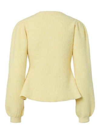 Pieces Strickjacke PCSILLY LS PUFF KNIT CARDIGAN NOOS