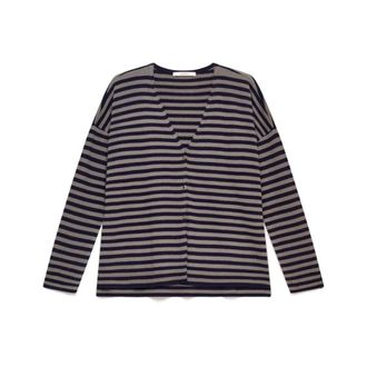 Maliparmi Maliparmi, Damen, Strickwaren, Blau, XLGr&ouml;&szlig;e
