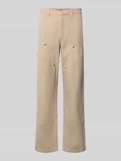 Wood Wood Straight Fit Jeans mit Beintaschen