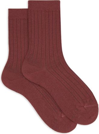 Gallo Gallo, Femme, Sous-v&ecirc;tements, Rose, Taille: ONE Size Chaussettes Courtes C&ocirc;tel&eacute;es en Laine