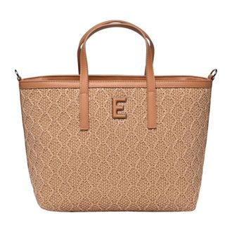 Ermanno Scervino Femme, Sacs, Beige, Taille: ONE Size Tote Bags