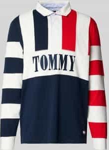 Tommy Jeans Relaxed Fit Poloshirt aus reiner Baumwolle