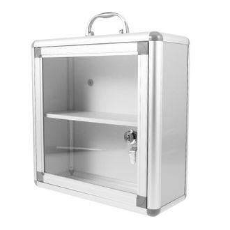 BESPORTBLE Wandmontierter Medizinschrank zur Platzsparenden Aufbewahrung von Medikamenten und Kleinteilen Praktischer Wandbeh&auml;lter f&uuml;r Haus B&uuml;ro und Auto Robuste