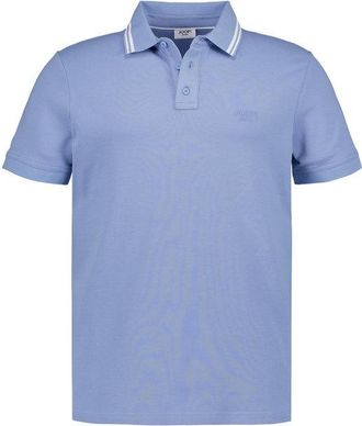 Joop Herren Polo-Shirt blau Baumwoll-Stretch
